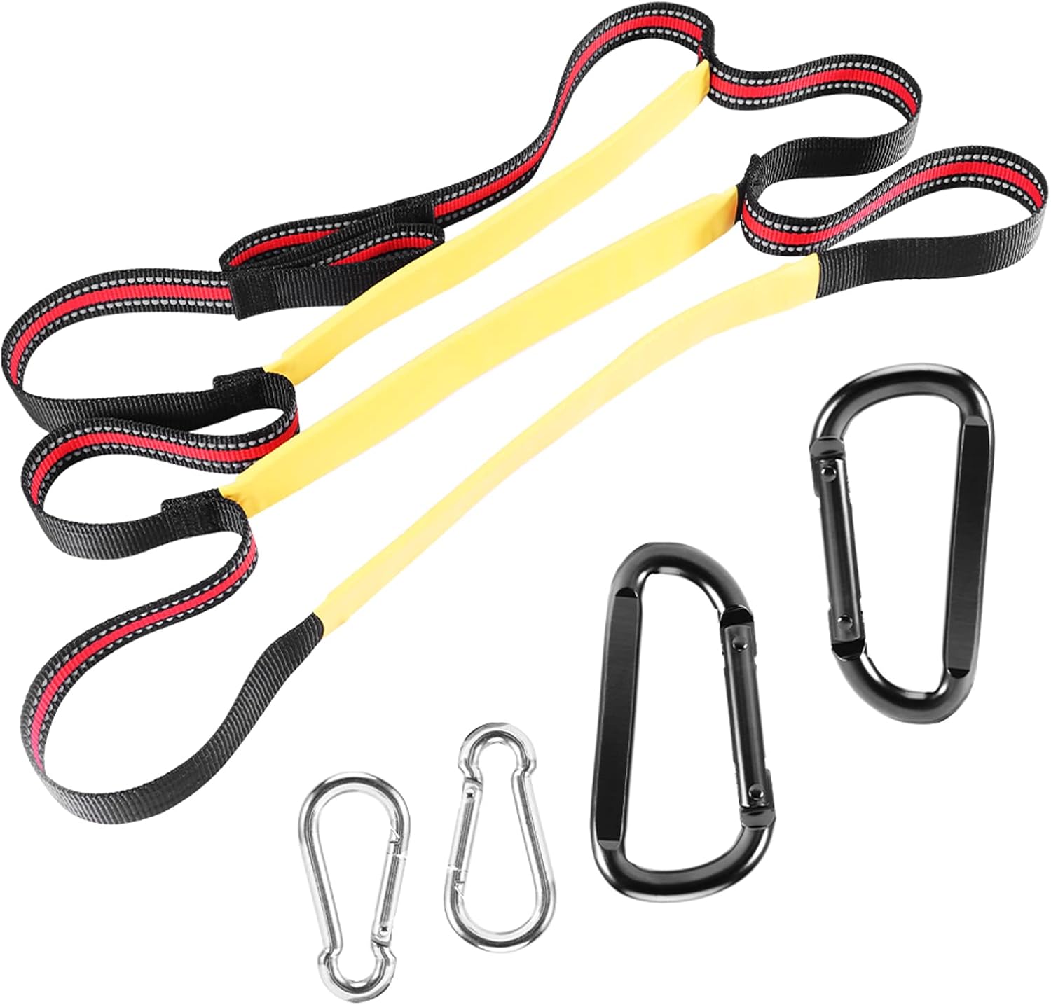 Amazon.com: 3 Steps Boat Rope Ladder, Assist Boat Folding Ladder, Heavy ...