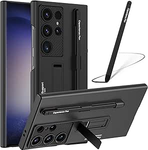 Amazon.com: NINKI Compatible Samsung Galaxy S24 Ultra Case with S Pen & Kickstand,Ultra Thin ...