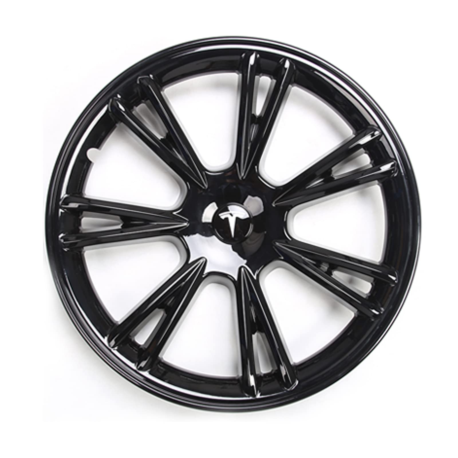Snapklik.com : Powlamks 19-Inch Gemini Wheel Covers Hubcap For Tesla ...