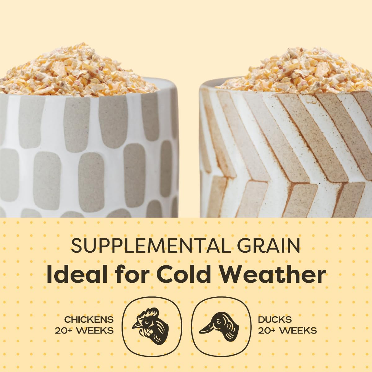 Scratch and Peck Feeds Cluckin’ Good Cracked Corn 8 libras Suplemento ...