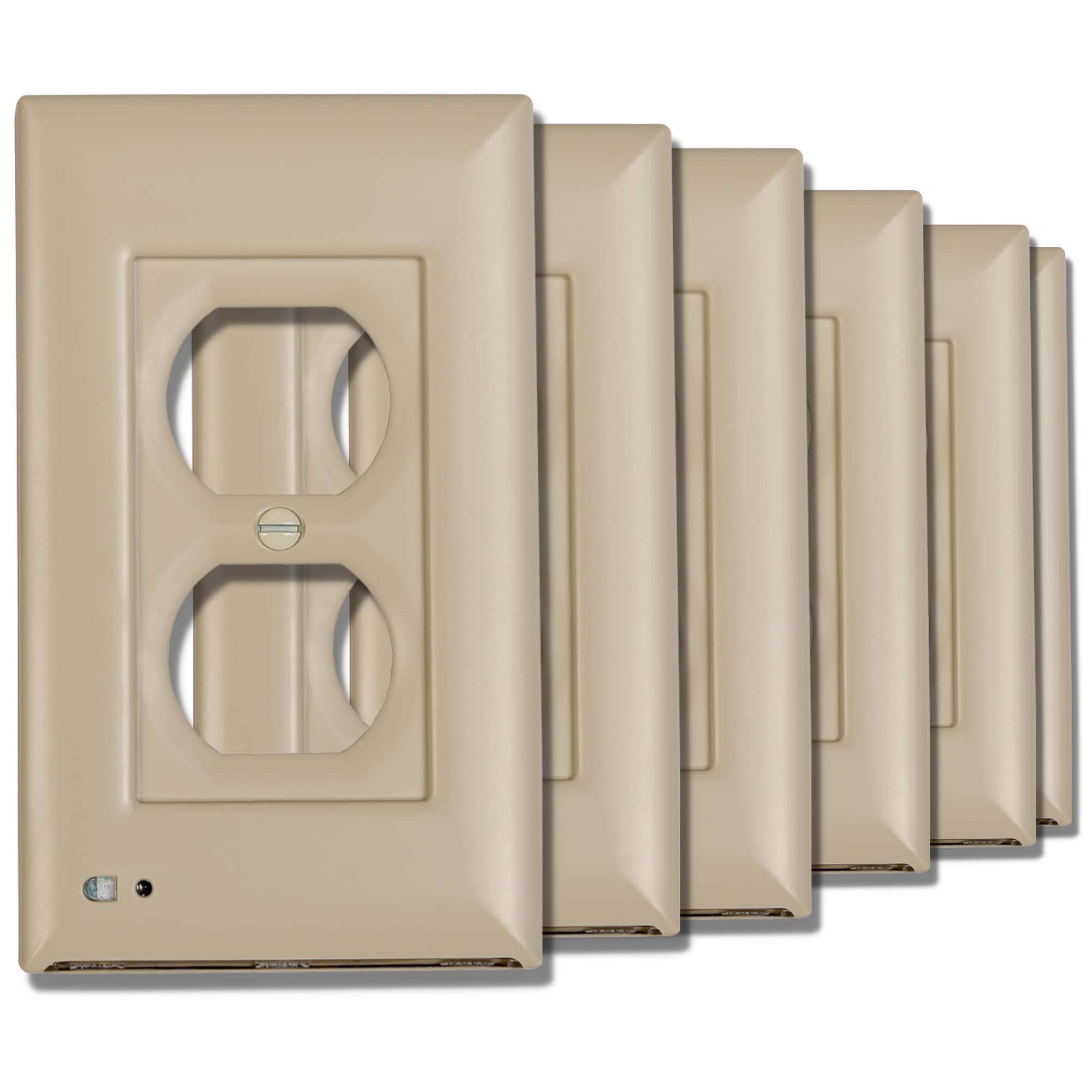 briteOWL® Power Failure LED Light Up Outlet Cover, Unaffected by ...