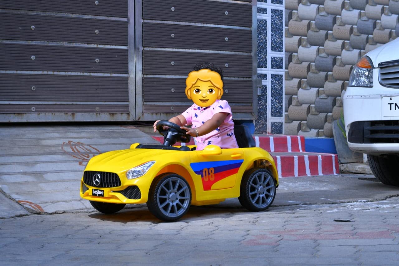 Buy Baybee Spyder Mini Kids Battery Operated Car for Kids, Ride on Kids ...