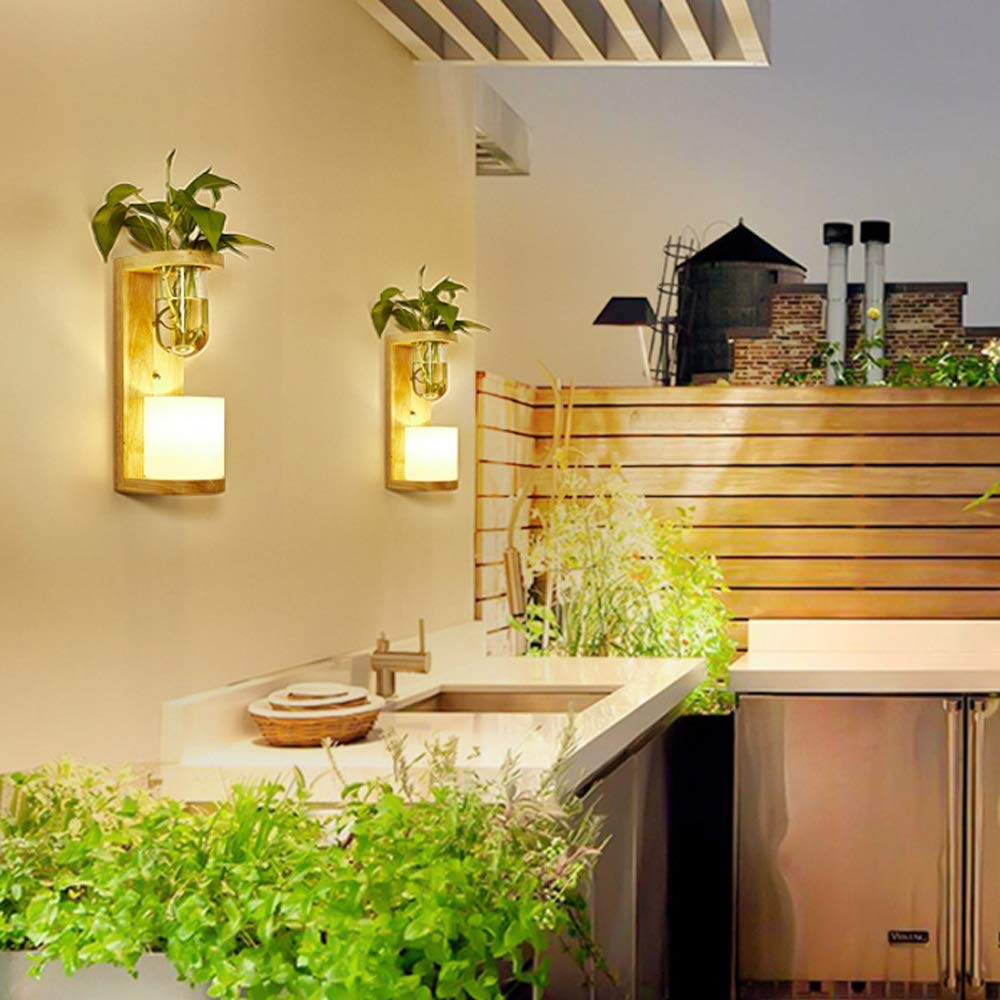 Indoor Plant Wall Sconces