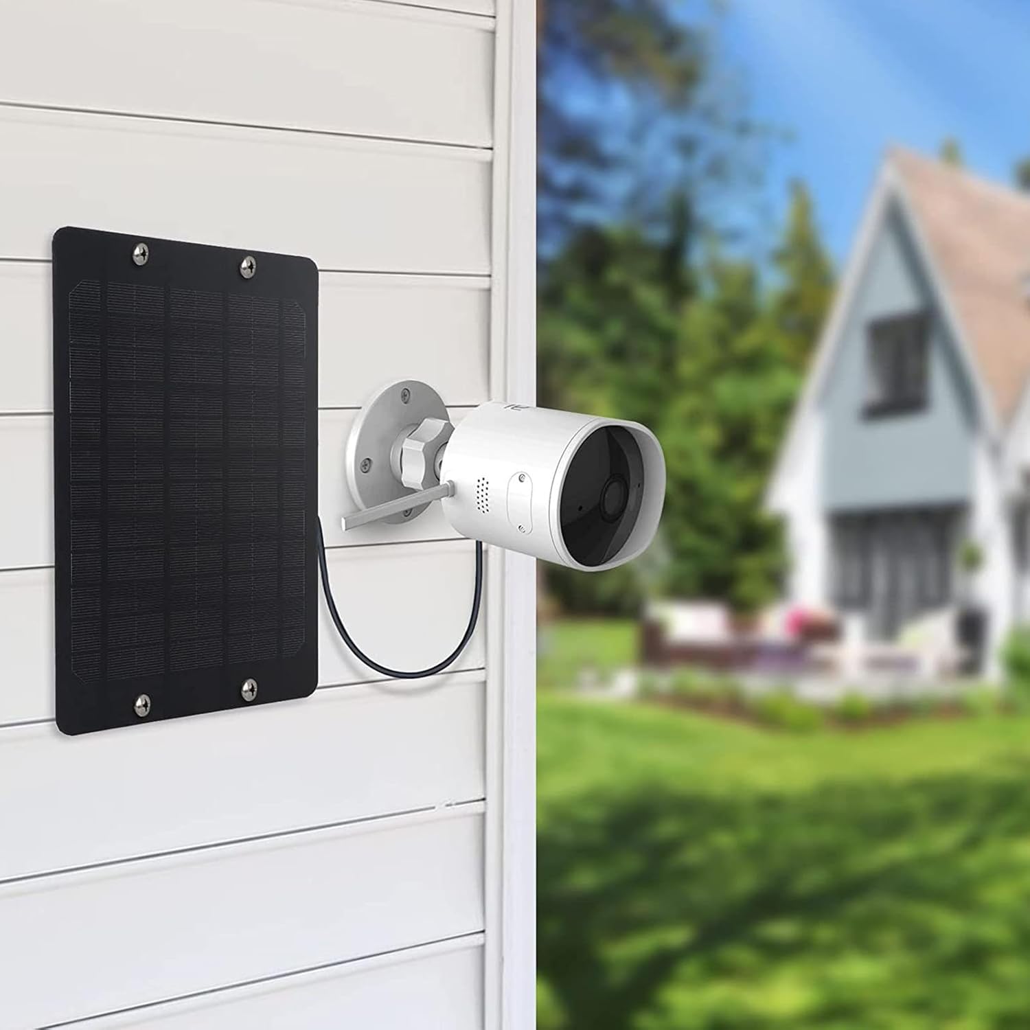 kmobruzy Lightweight Solar Double Fan Electric Ventilator Solar-Powered ...
