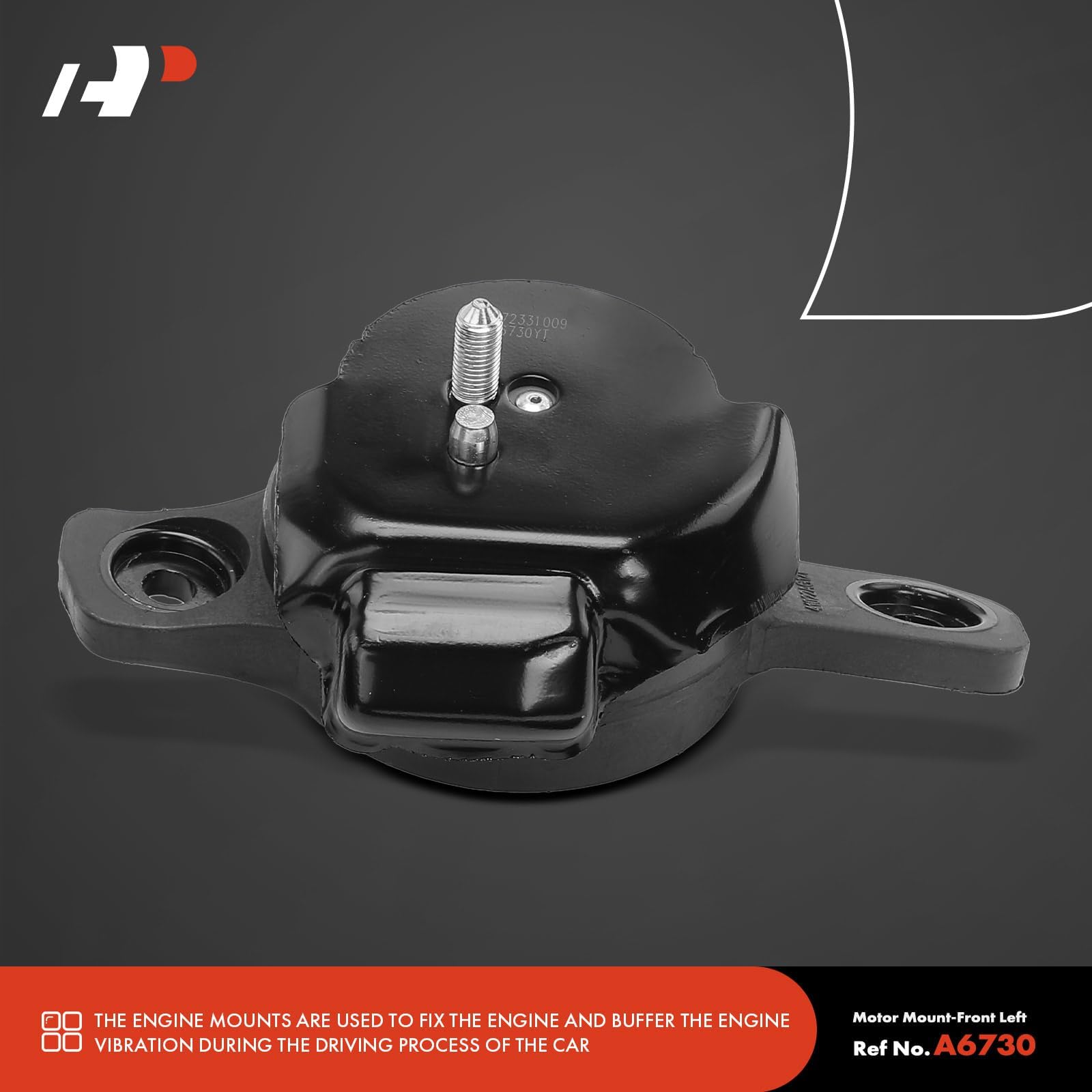 2.5L H4 Engine Mount Set A-Premium 3-PC Engine Motor Mount & Torque ...