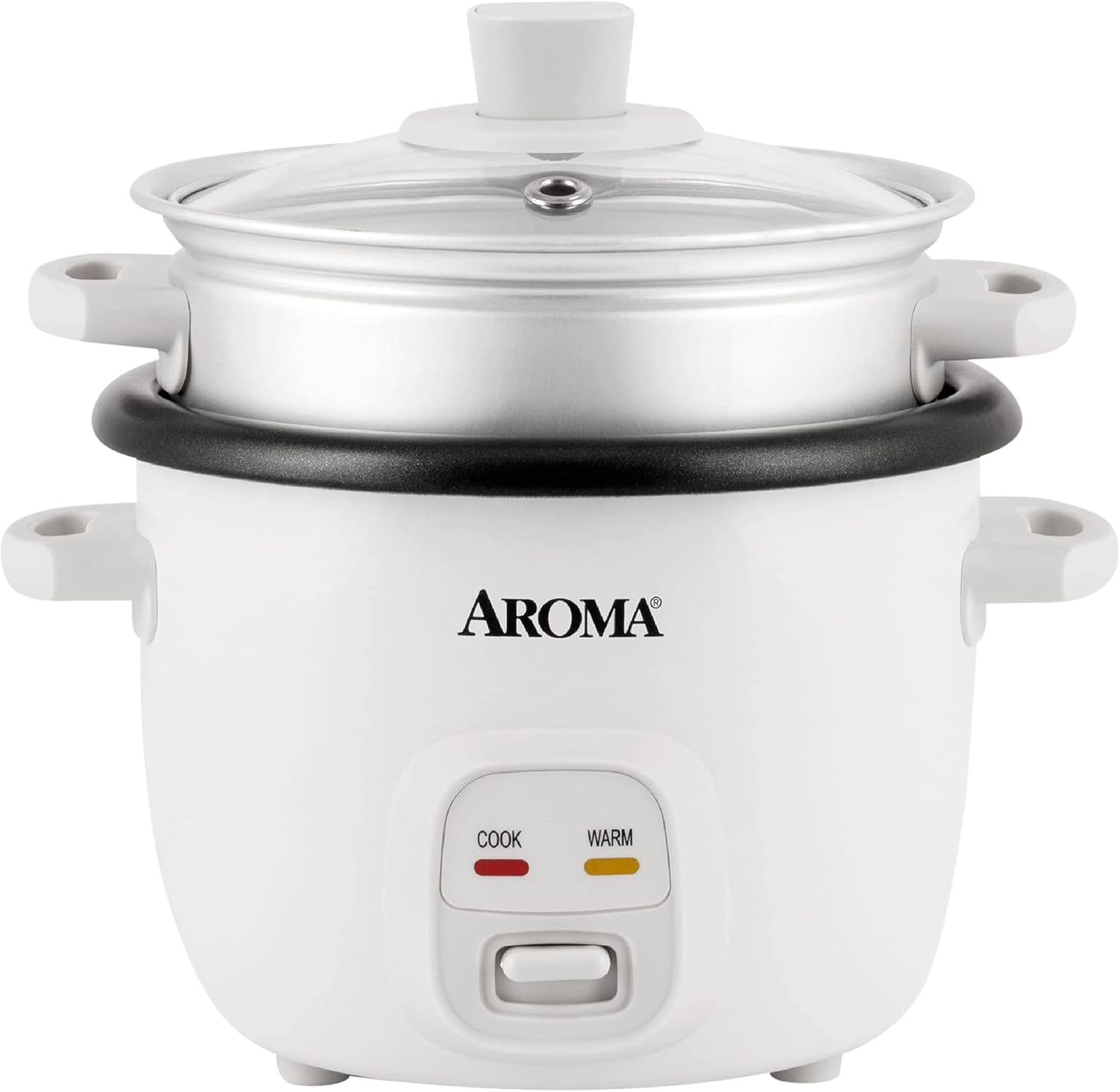 Amazon.com: Aroma Housewares 4-Cup (Cooked) / 1Qt. Rice & Grain Cooker ...