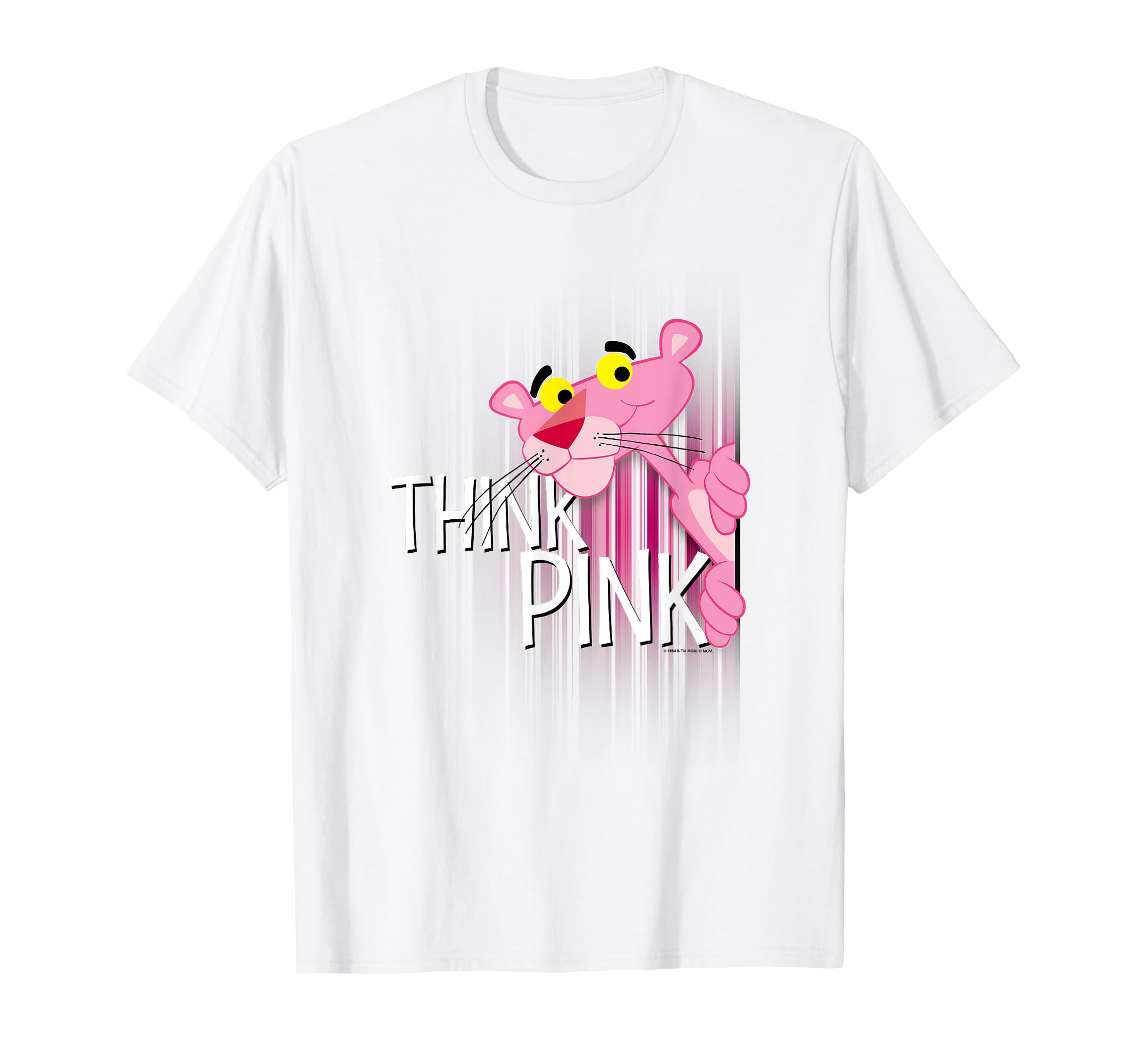 Amazon.com: Pink Panther Think Pink T-Shirt : Clothing, Shoes & Jewelry