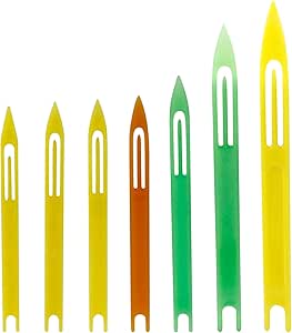 Amazon.com : Kmitmuk Netting Needle Shuttles Kit, Plastic Fishing Net ...