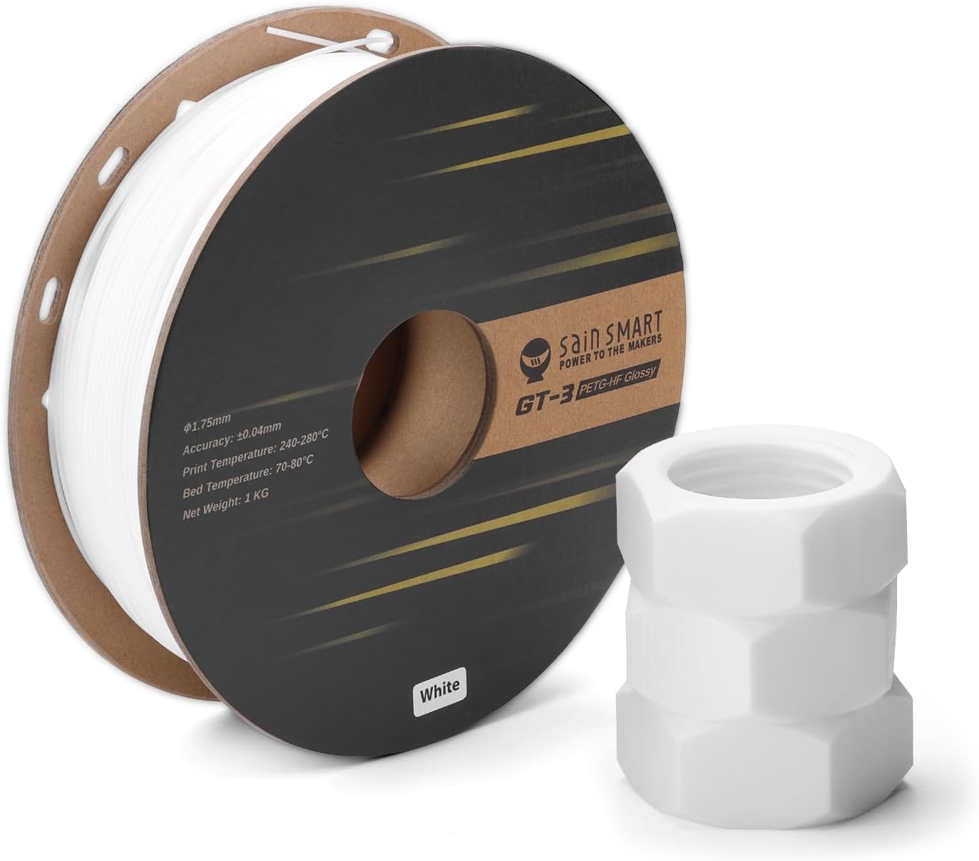 Amazon.com: SainSmart Hyper Speed PETG Filament 1.75mm, Glossy High ...