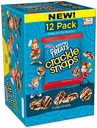 Amazon.com: Rice Krispies Crackle Snaps Fudge Drizzle, 5.04 Ounce (Pack ...
