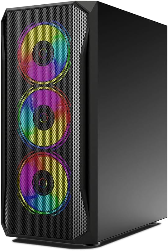 Amazon.in: Buy Ant Value Tempered_Glass VM41 Mid-Tower Computer Case ...
