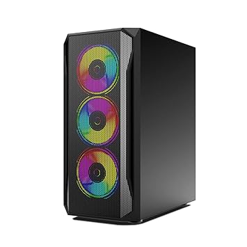 Amazon.in: Buy Circle ELEGANTOR X1 ARGB Mid- Tower Computer Case ...