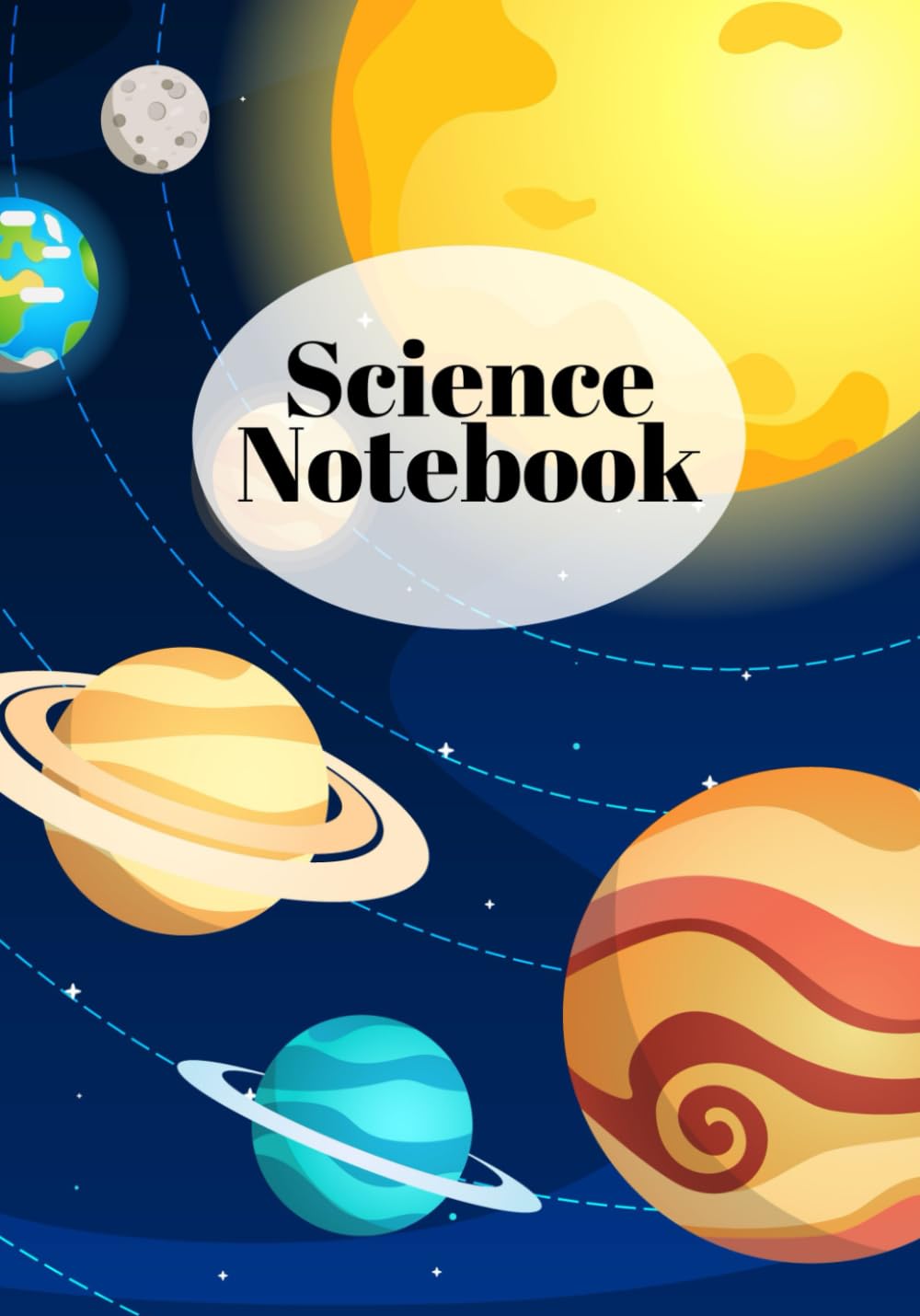 Science Notebook: Space for Sketches, Illustrations, Labels, and ...