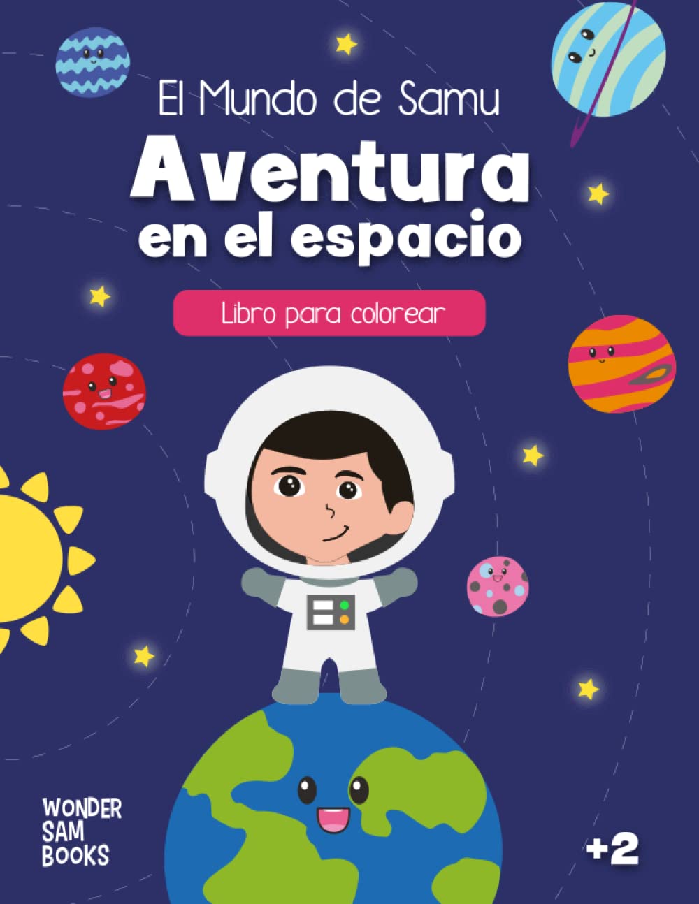 Aventura en el Espacio: Mi primer libro para colorear los planetas del ...