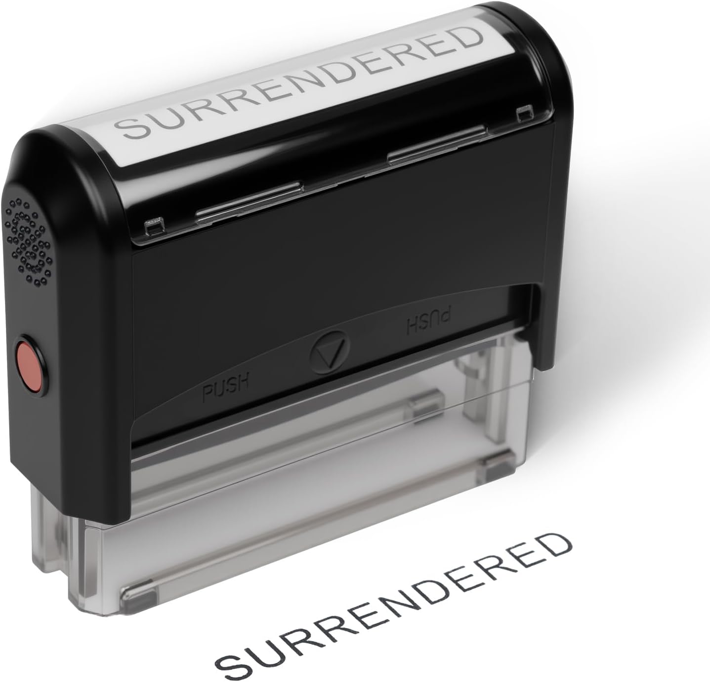 Amazon.com: Surrendered Self-Inking Stamp - Clear & Crisp Impressions ...