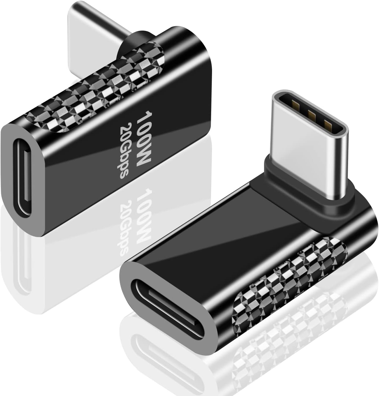 Amazon.com: AreMe Magnetic 90 Degree USB C Adapter (2 Pack), Right ...