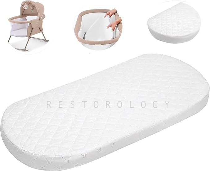 BUY ALL HERE Pram and Moses Basket Mattress – Fit to Kinderkraft (Baby ...