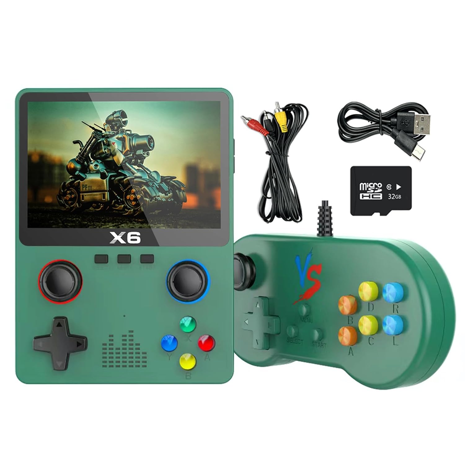 Buy Handheld Retro Game Console with 32G TF Card ,Preloaded 10,000 ...