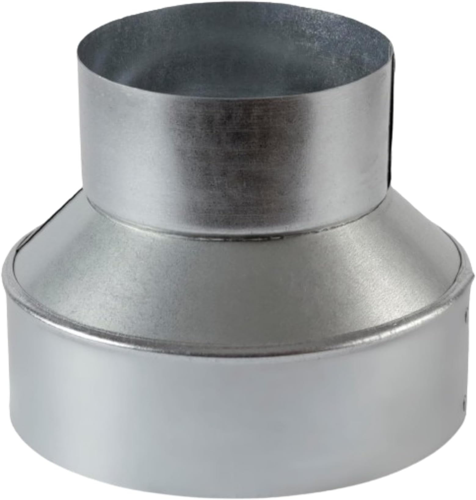 6" X 3" Duct Reducer & Increaser Non-Crimped Single Wall Galvanized ...