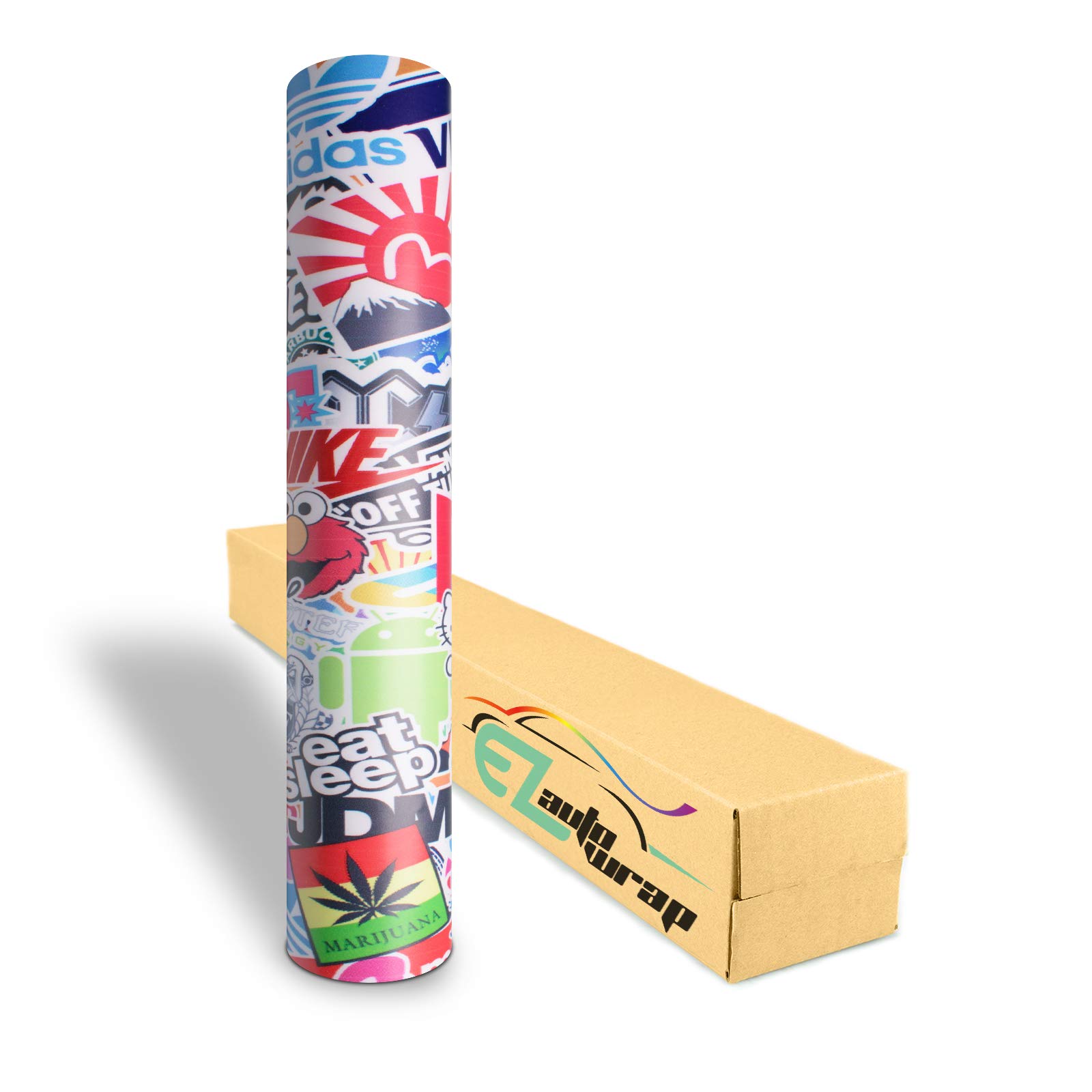 Car Wrap Kit EZAUTOWRAP MAR Bomber Anime Cartoon Vinyl Wrap Iceland Jdm ...