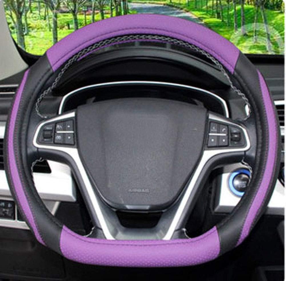 D Cut Steering Wheel Cover - D Shaped Flat Bottom Microfiber Leather ...
