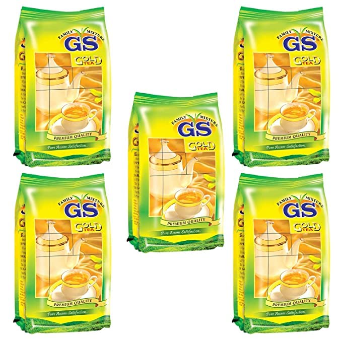 GS Tea GOLD F/M 250 GM (Pack Of 5) : Amazon.in: Grocery & Gourmet Foods