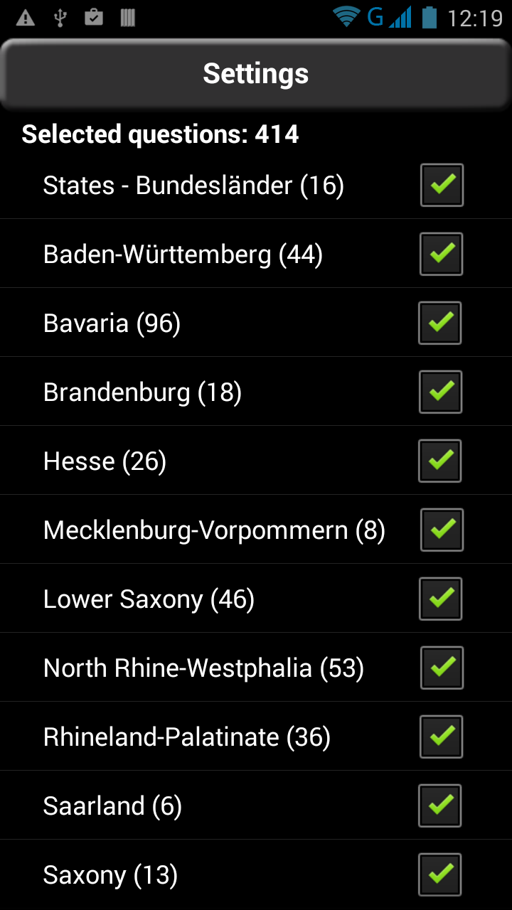 Germany Map Quiz - App on Amazon Appstore