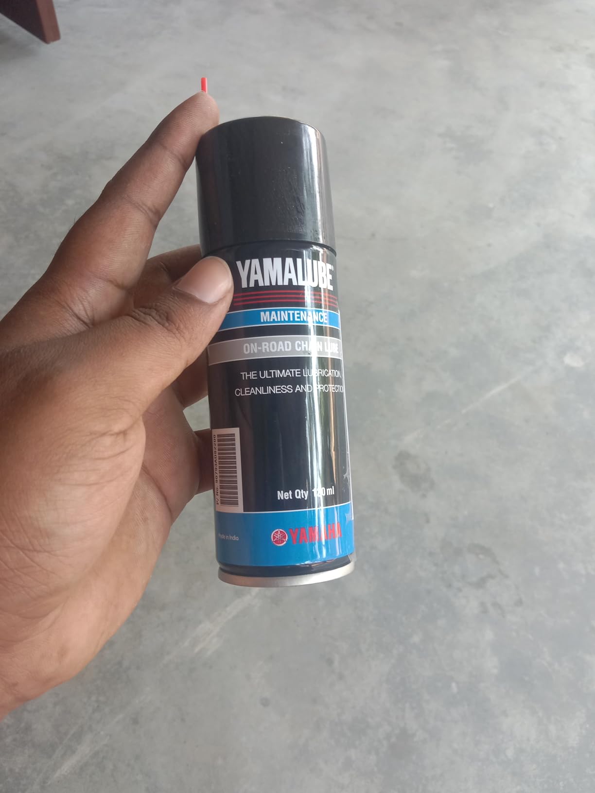 YAMAHA Yamalube Chain Lube For All Bikes 120Ml, Black (90793Ad82200 ...