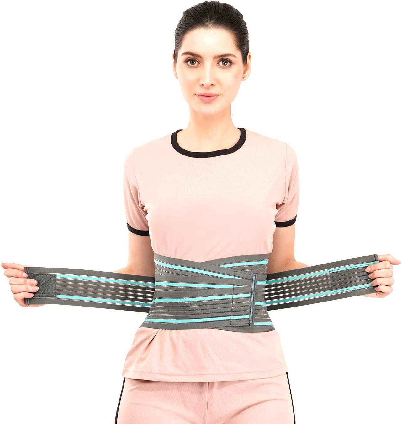 Buy MAXTRO Lower Back Brace Support Belt Lumbar Support Waist belt for ...