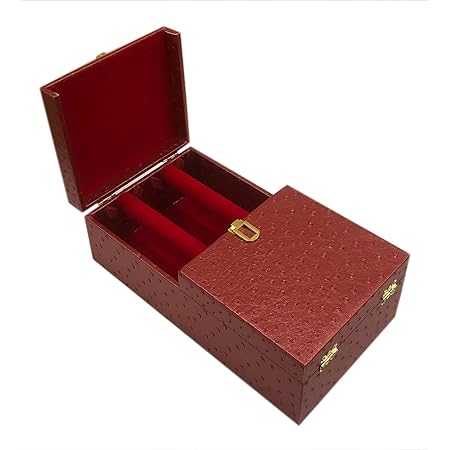 ADSON Wooden Velvet Bangle Box Bangle Organizer Box Jewellery Storage ...