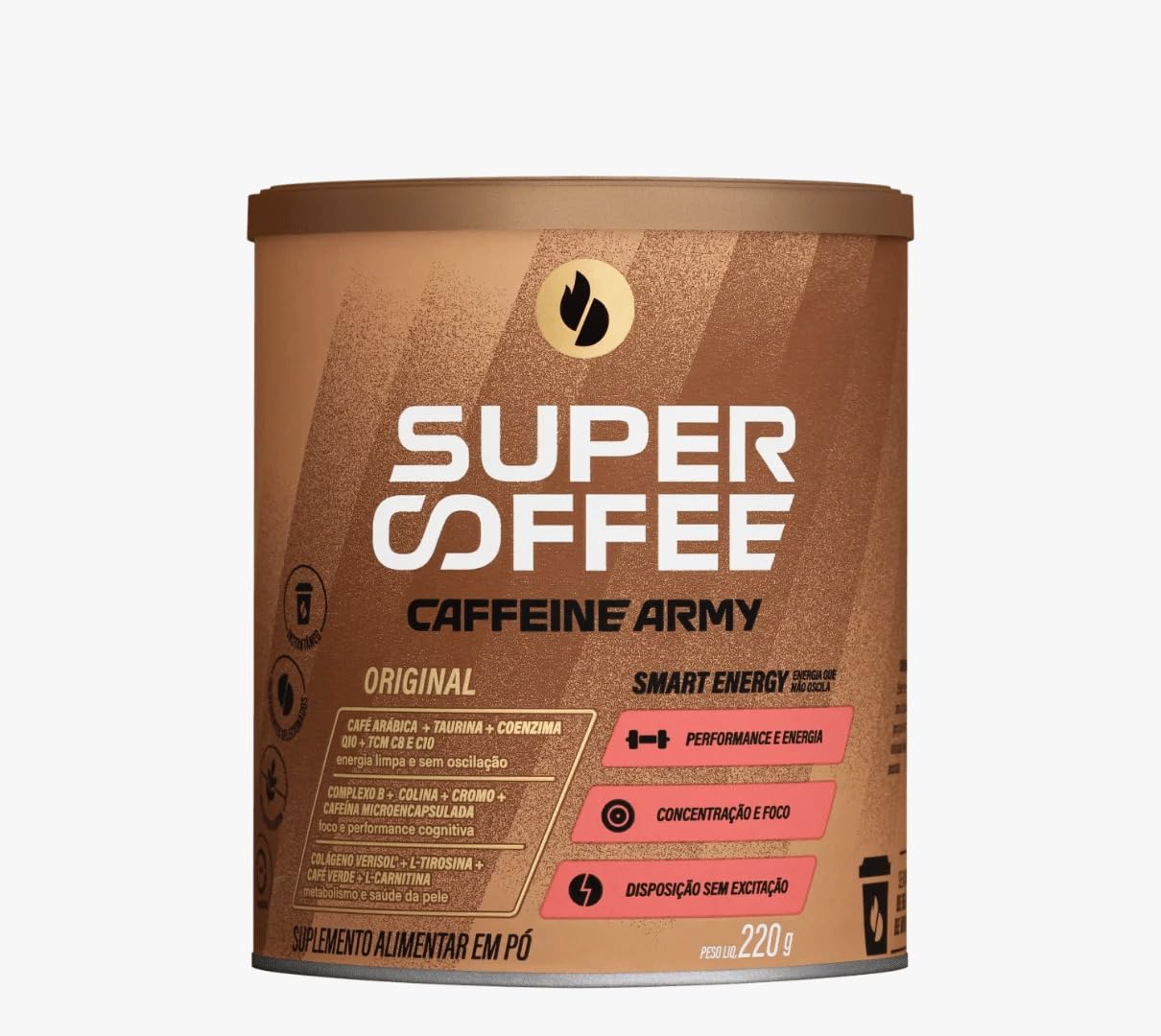 Supercoffee Original/Tradicional - Classic Size (220g) - Caffeine Army ...