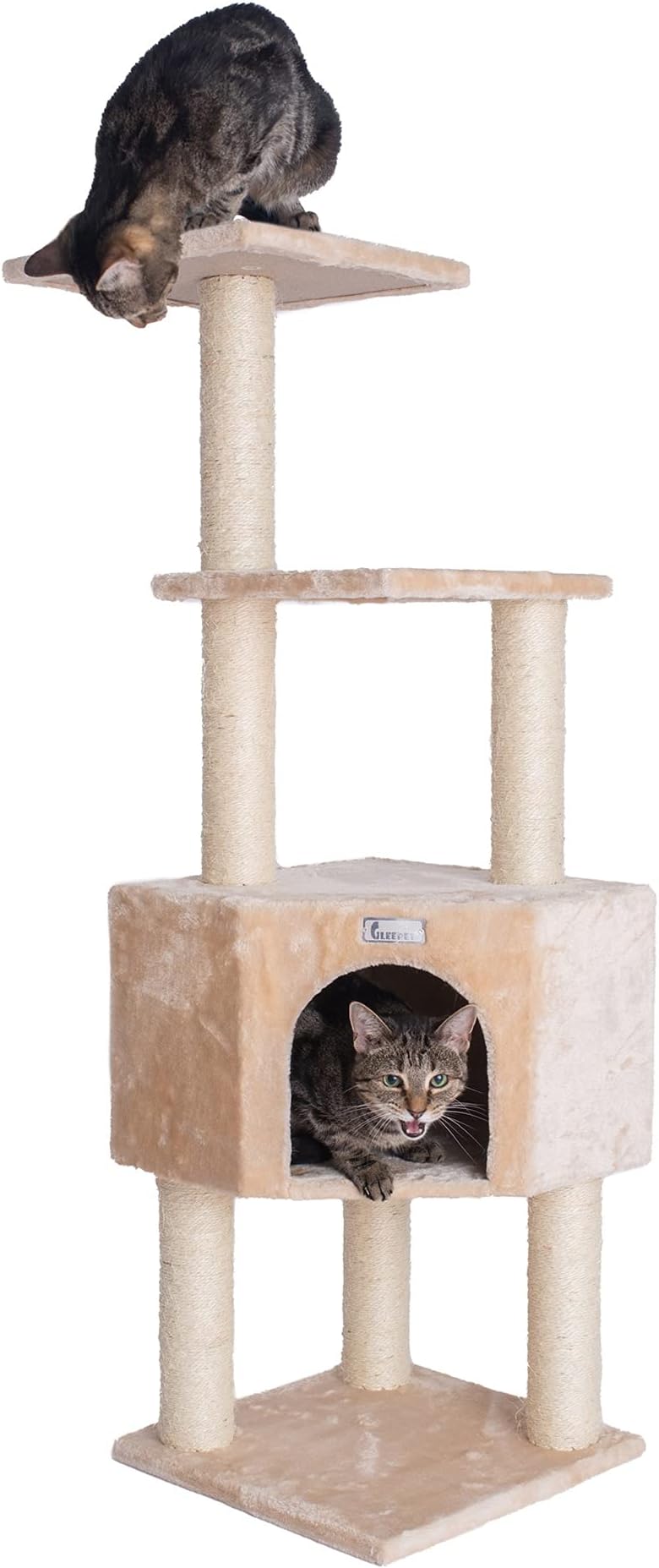 Amazon.com : GleePet GP78480321 Cat Tree, 48-Inch, Beige : Pet Supplies