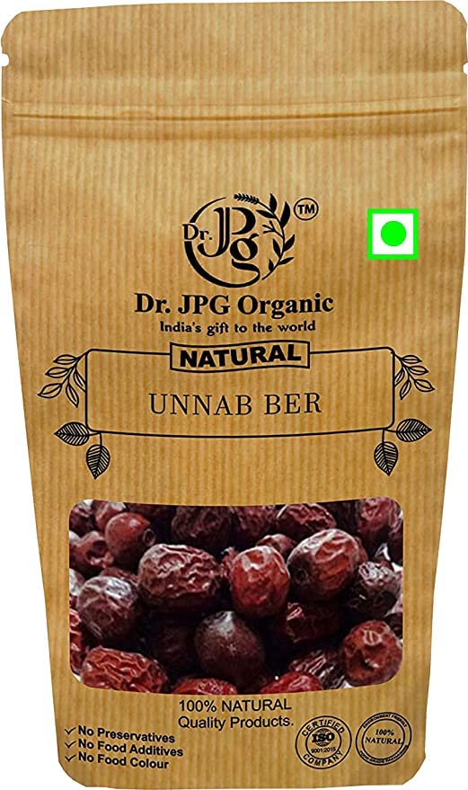 Amazon.com : ROSEVILLA Dr. JPG 100% Natural Unnab Ber red dry-200g ...
