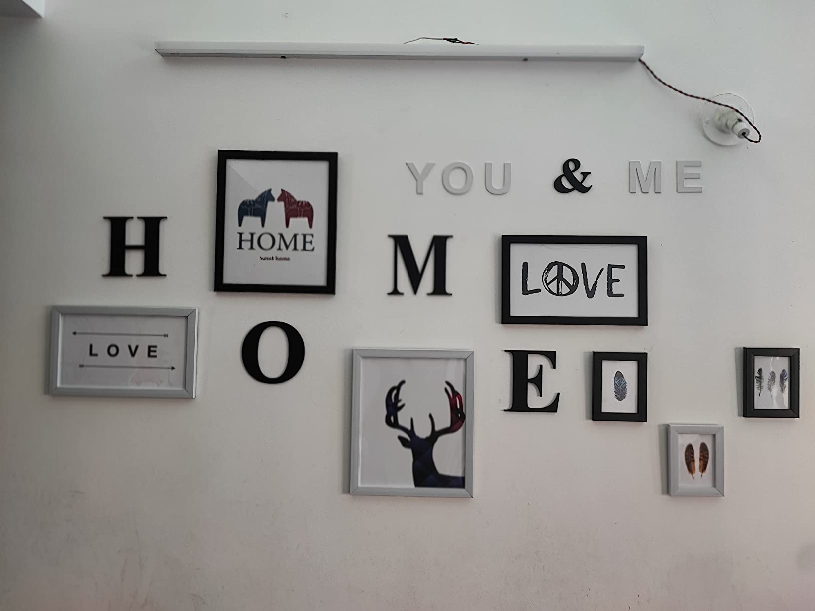 PAPER PLANE DESIGN PPD Picture frame set with Home Letters Wildlife ...