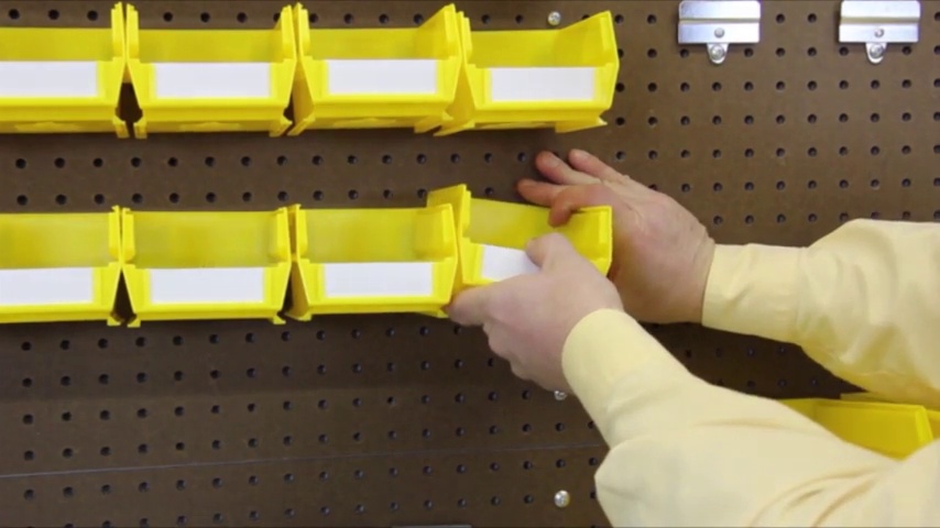 Watch Triton Products BK-210 LocBin BinKit Hanging Bin and BinClip Kits ...
