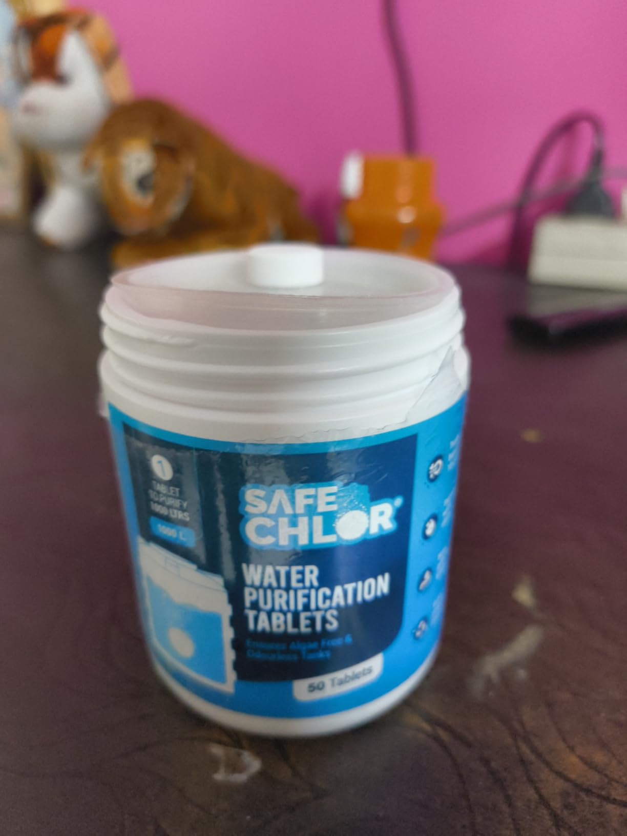 Safe Chlor 1000 L Chlorine Tablets for Water Tanks
