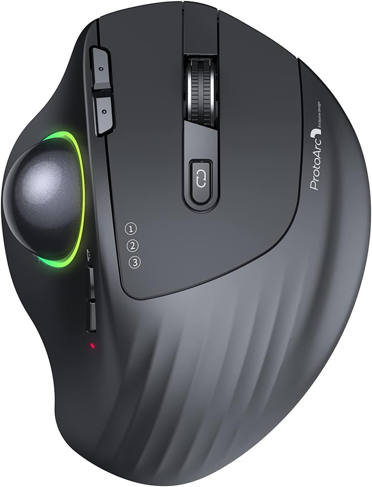 Logitech MX Ergo S Advanced Wireless Trackball Mouse, USB-C ...