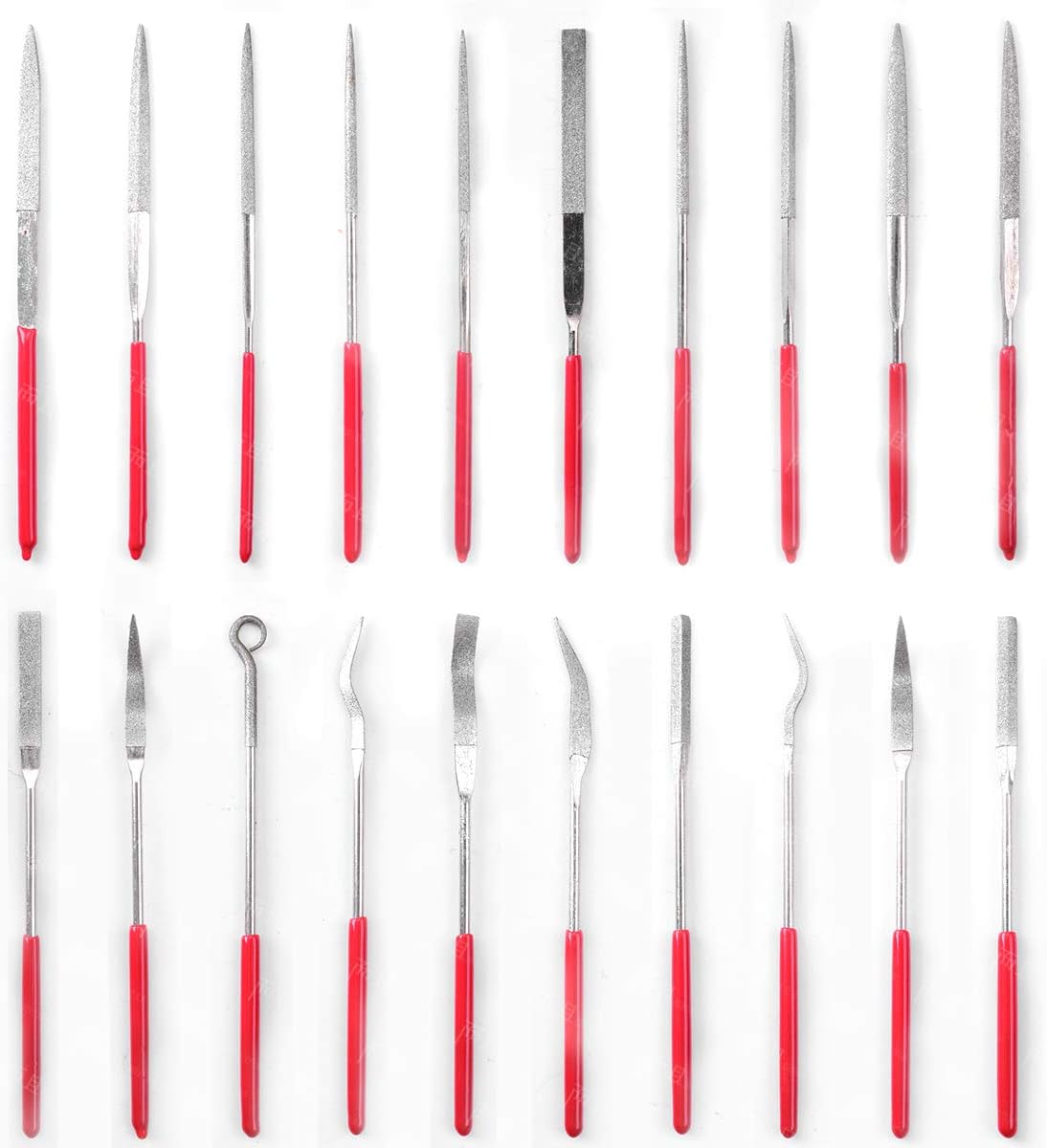 Mini Feilen Set, Nadelfeilen Set Metall, 5 Stück Mini Diamond Files Set ...