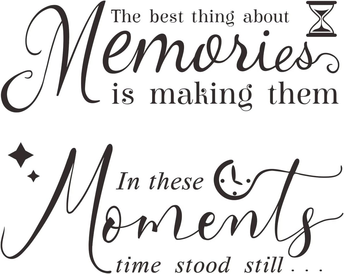 Amazon.com: MairGwall Personalized Birth Date Wall Decal Removable ...