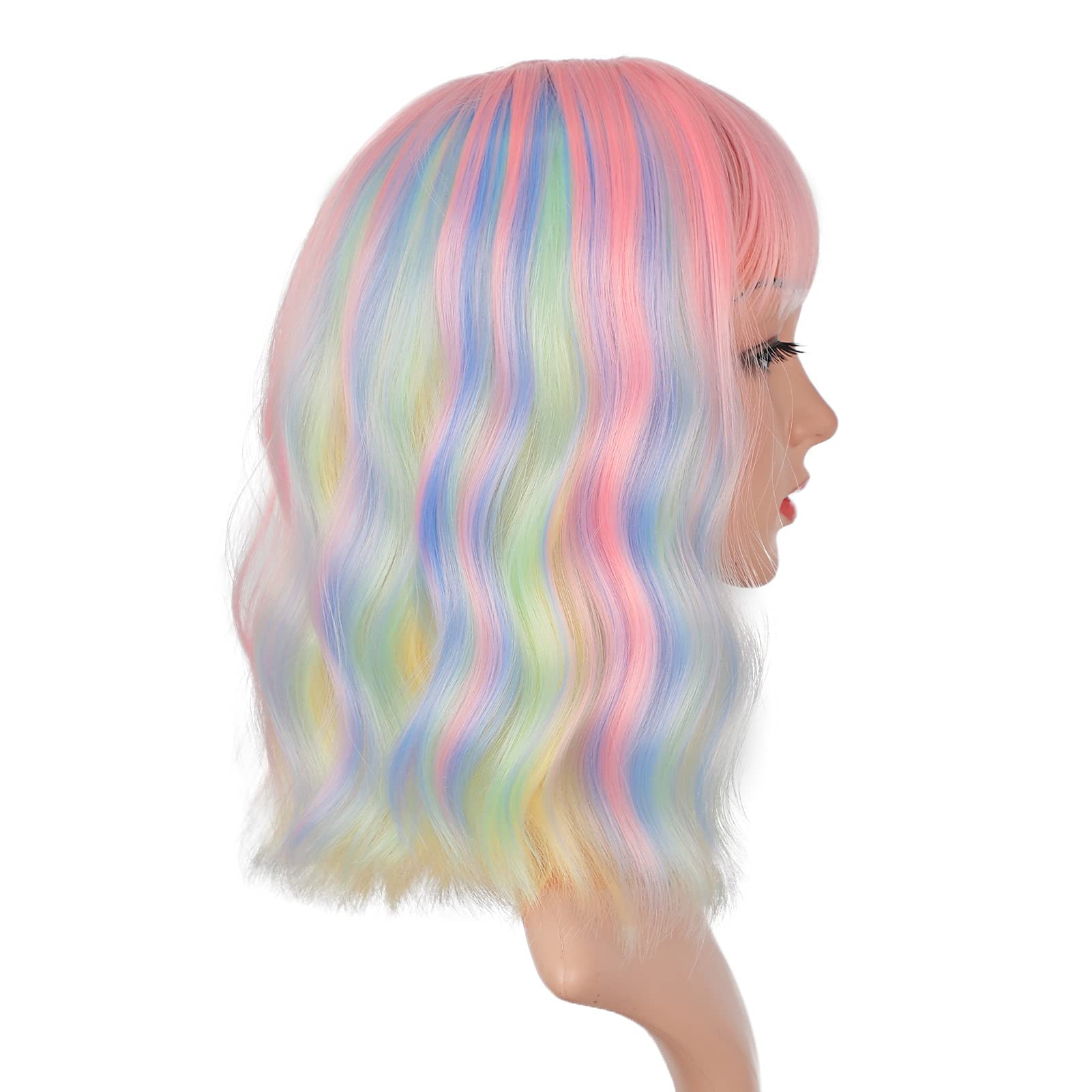 Rainbow Wig Png