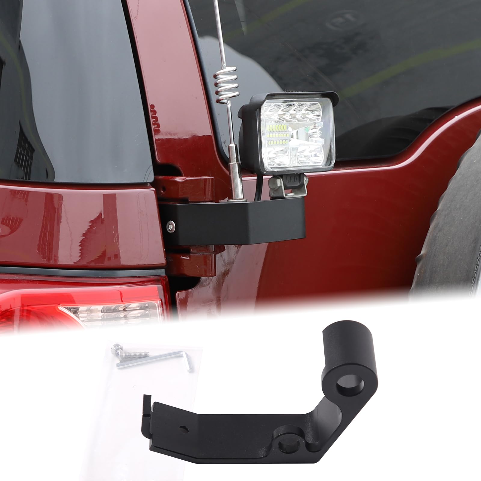 Amazon.com: Car Tailgate Light Mount Antenna Holder Fit Toyot@a FJ ...