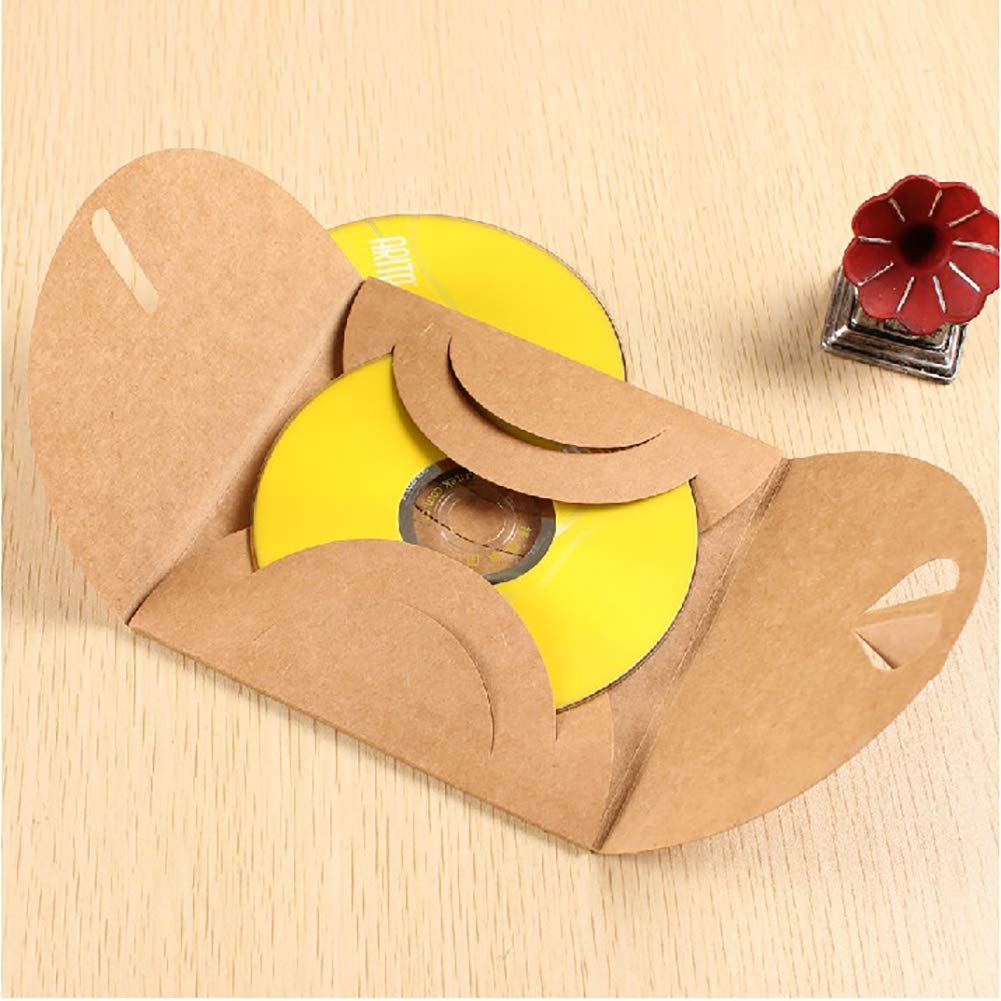 Origami Paper Cd Case Kraft Paper Cd Packaging Made From Recycled