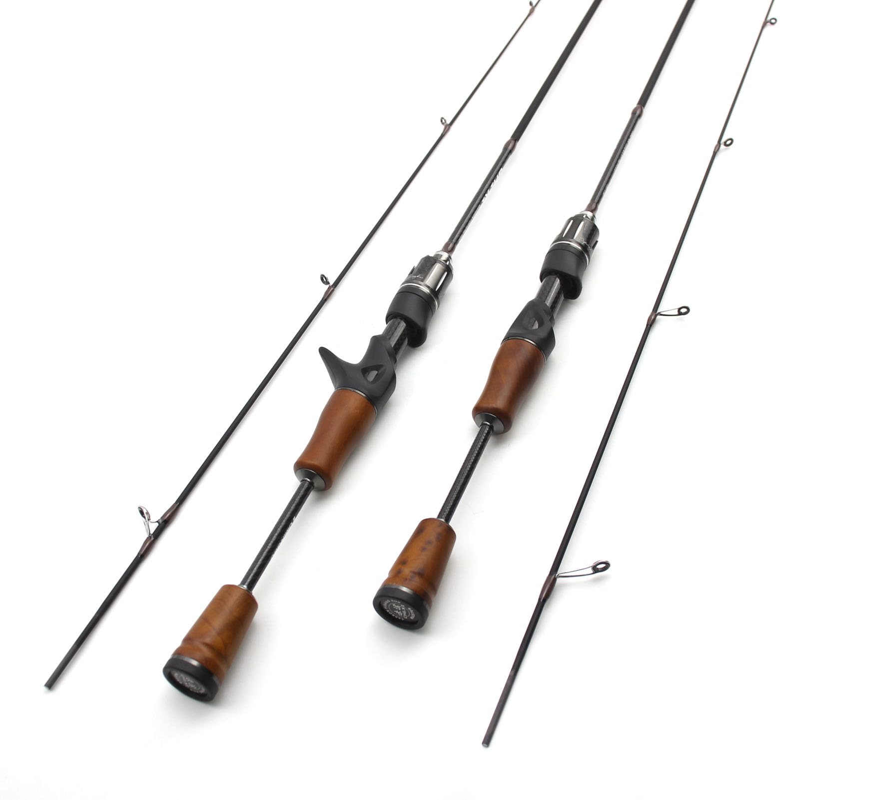 Amazon.com : Cuoyuqie Ultra Light and Short Fishing Rod UL 1.4m Carbon ...