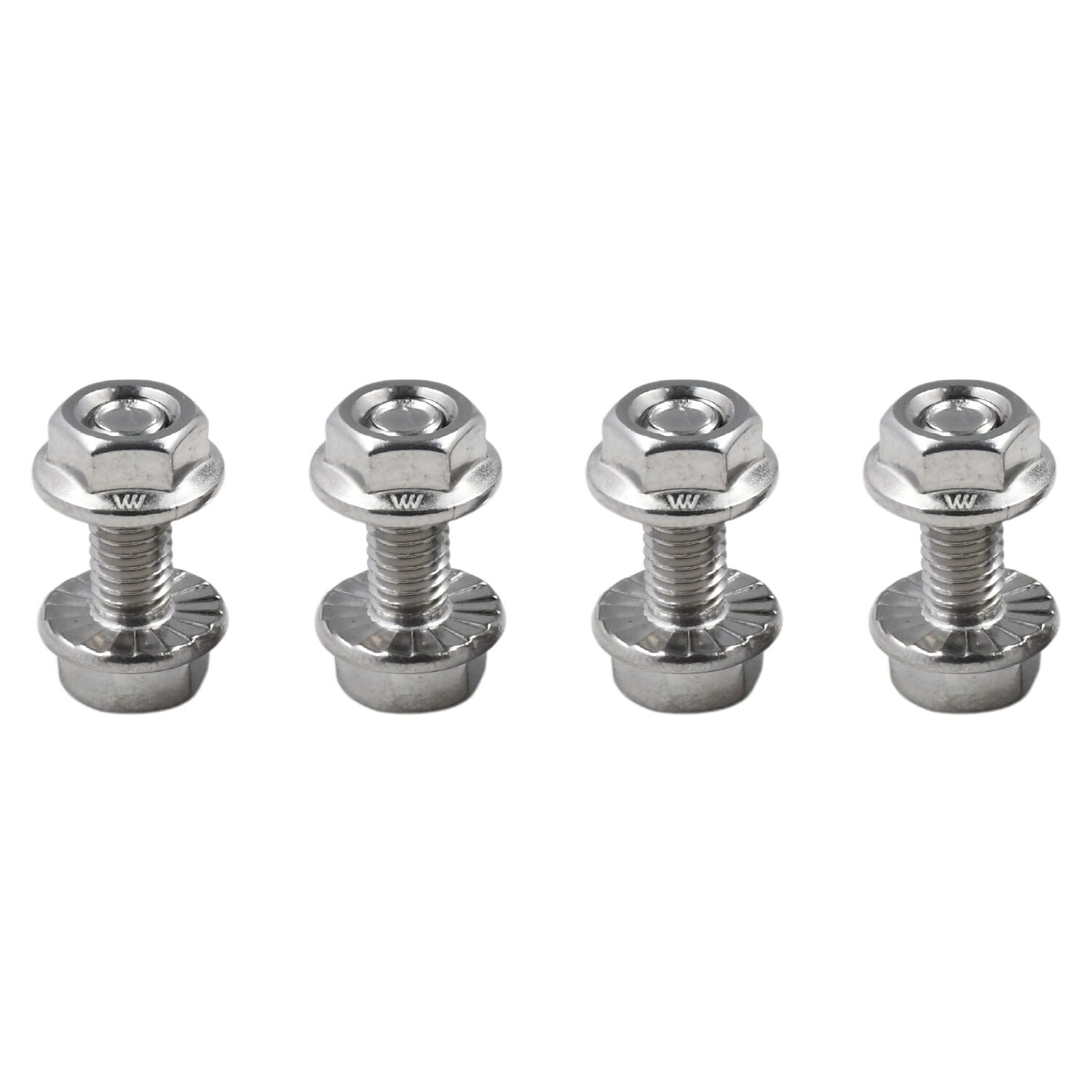 Amazon.com: Jiayicity 4PCS Hex Flanged Bolt and Nut Set 19M7775 14M7303 ...