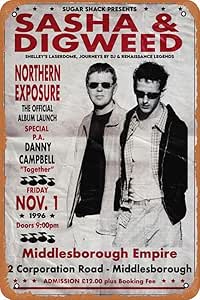 Sasha & John Digweed Northern Exposure Album Launch 1996 Poster 8” x 12 ...