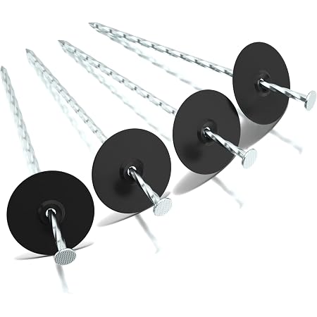 Amazon.com : EISENSP 8 Inch Heavy Duty Landscape Stakes with Gasket ...