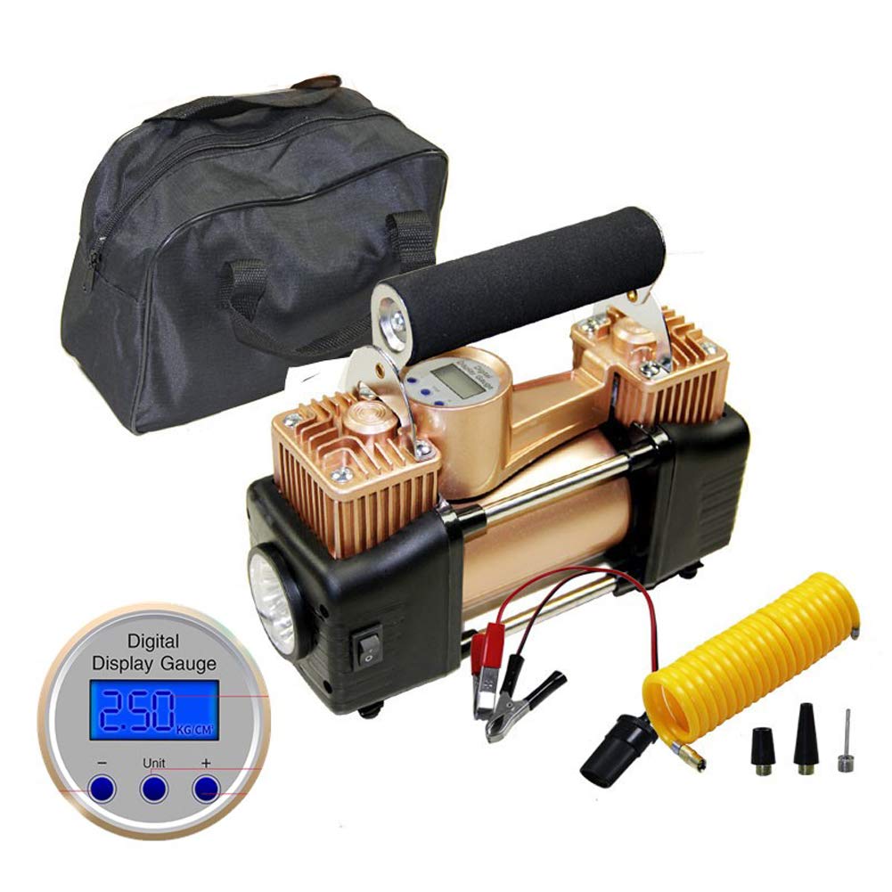 Buy Digital Car Auto Air Compressor, 12V 150PSI Heavy Duty Double ...