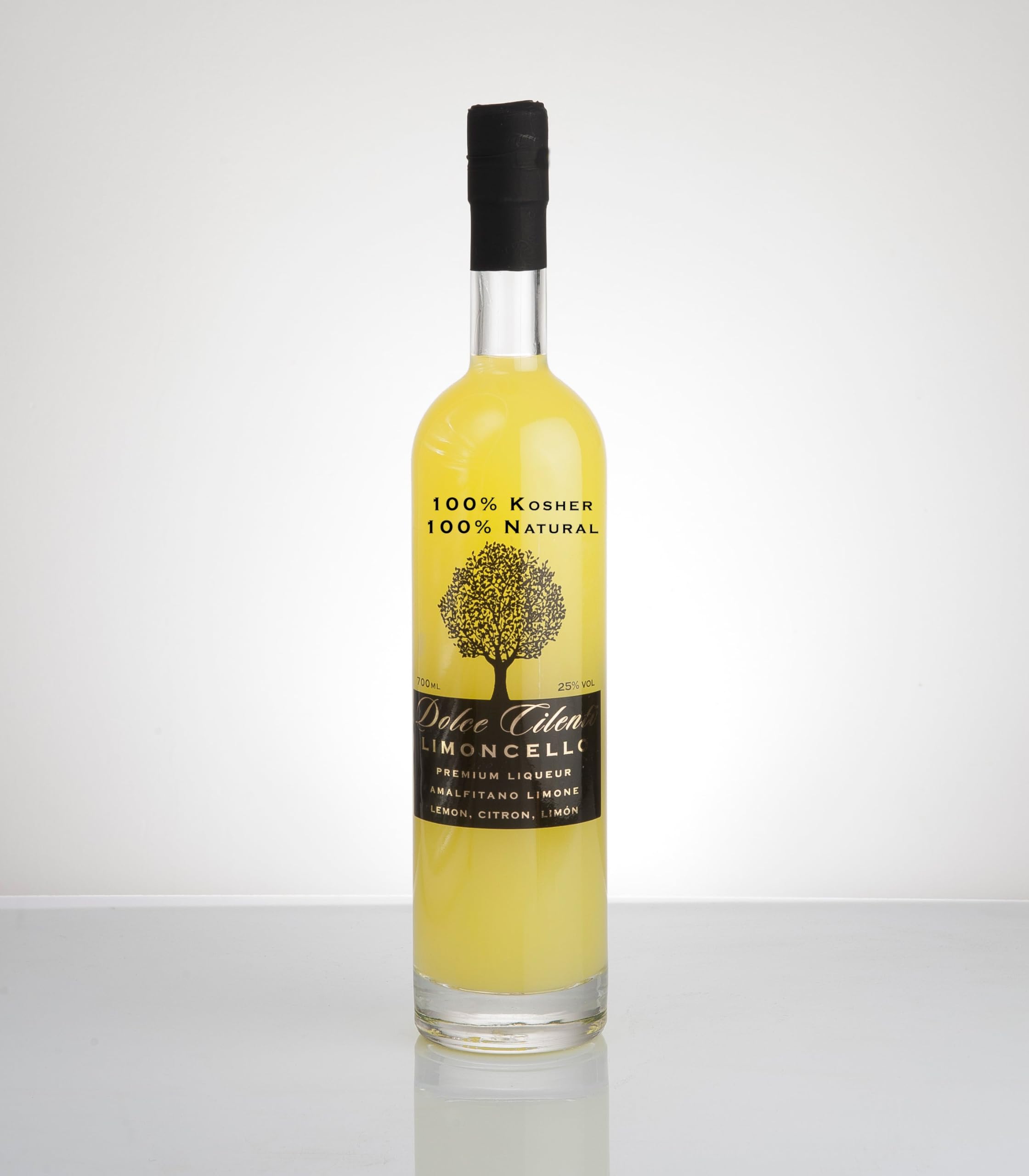 Amazon.com: Kosher Limoncello Lemon Liquor 750ml 100% Natural 100% ...