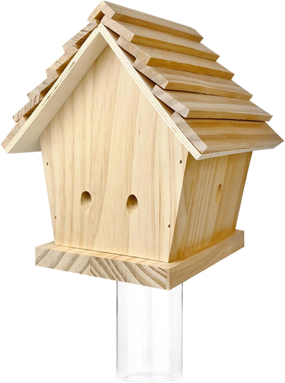 Amazon.com: GRTRE 1 Pack Wood Carpenter Bee Trap for Outside - Best Bee ...