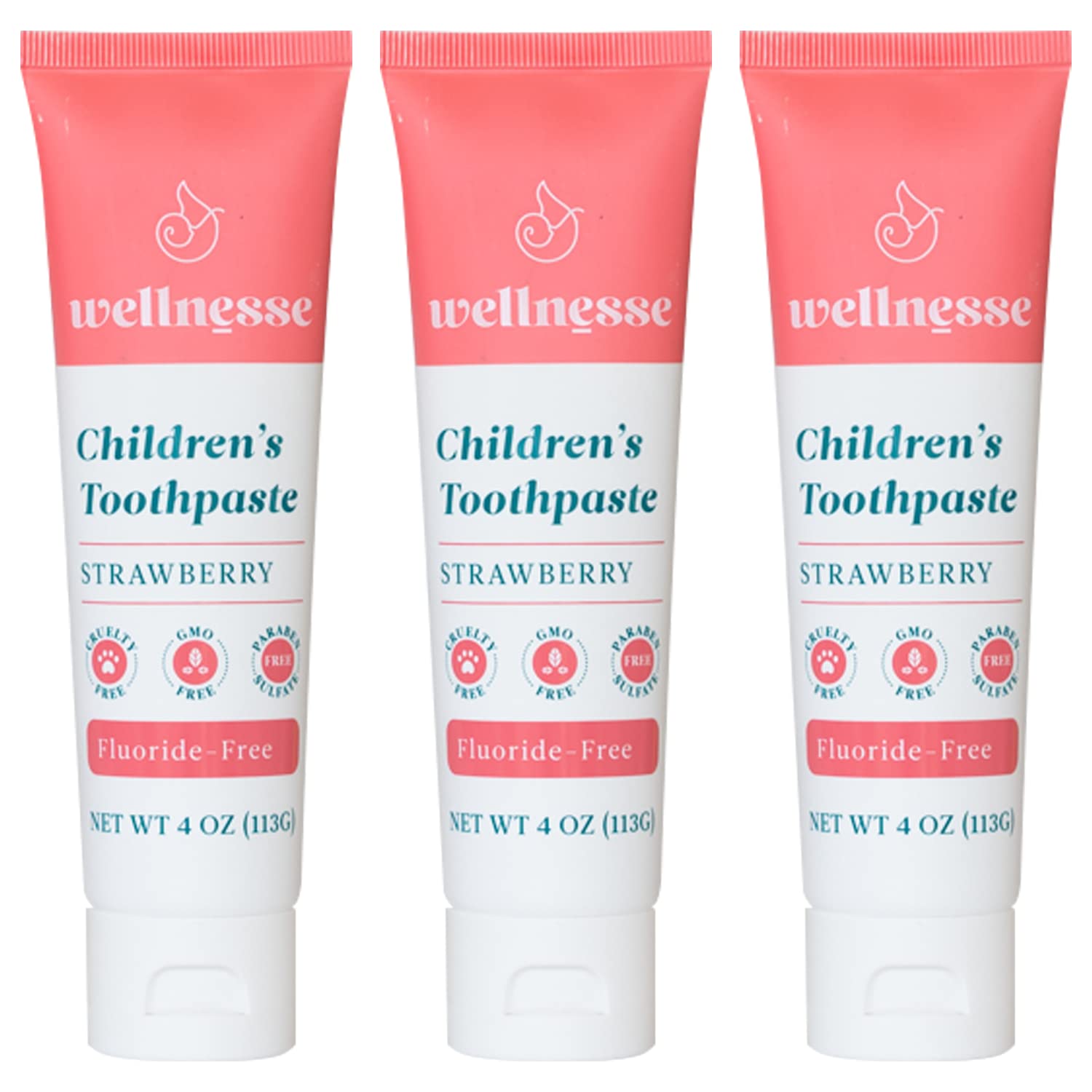 Snapklik.com : Wellnesse Childrens Toothpaste - Fluoride Free Natural ...